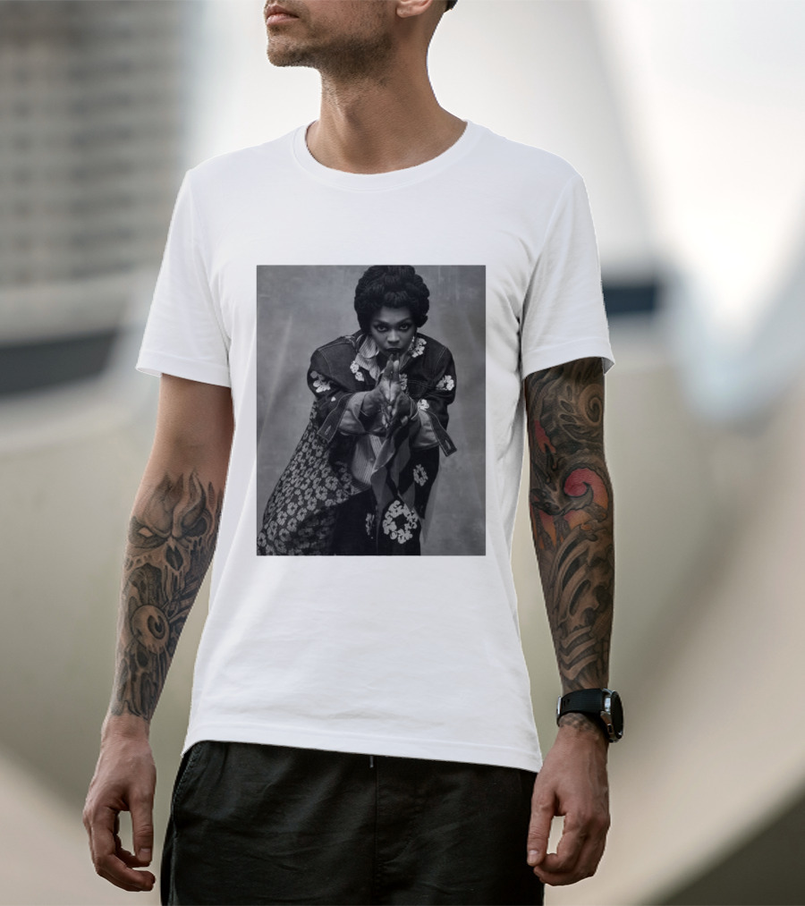 Denim Tears Ms. Lauryn Hill Iconic Style Photo T-Shirt