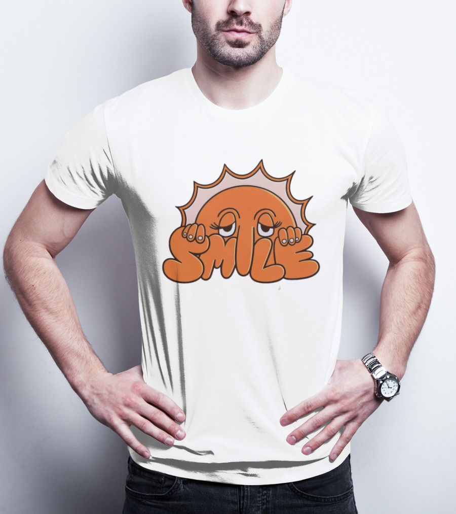 Smile Big Bud Press 5th Anniversary Sun T-Shirt