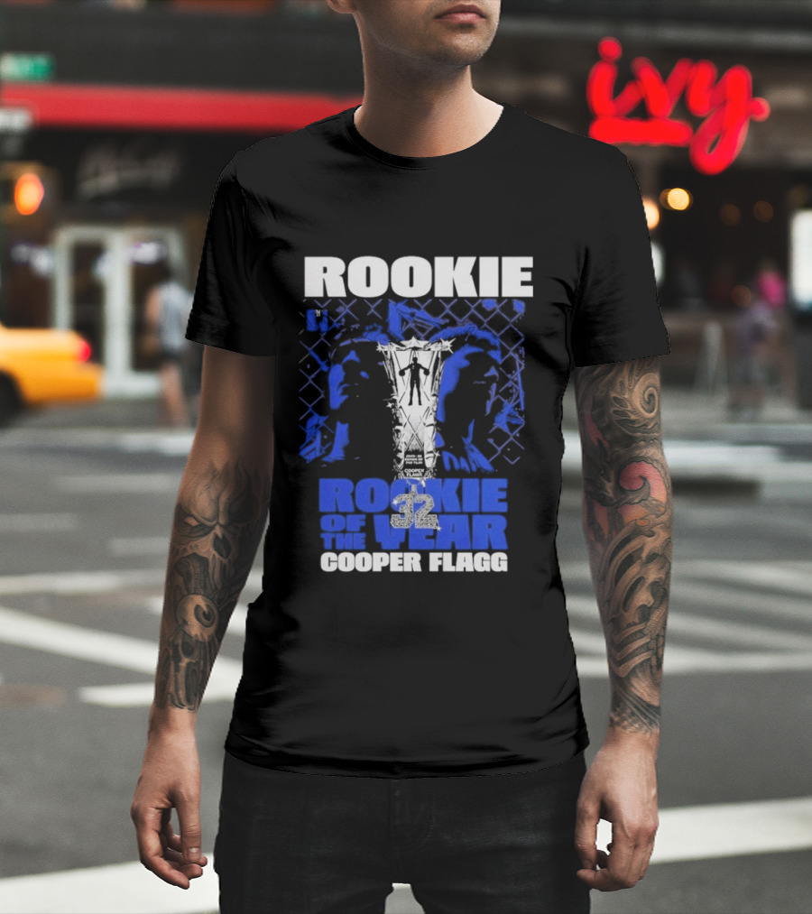 Rookie Of The Year Cooper Flagg 32 T-Shirt