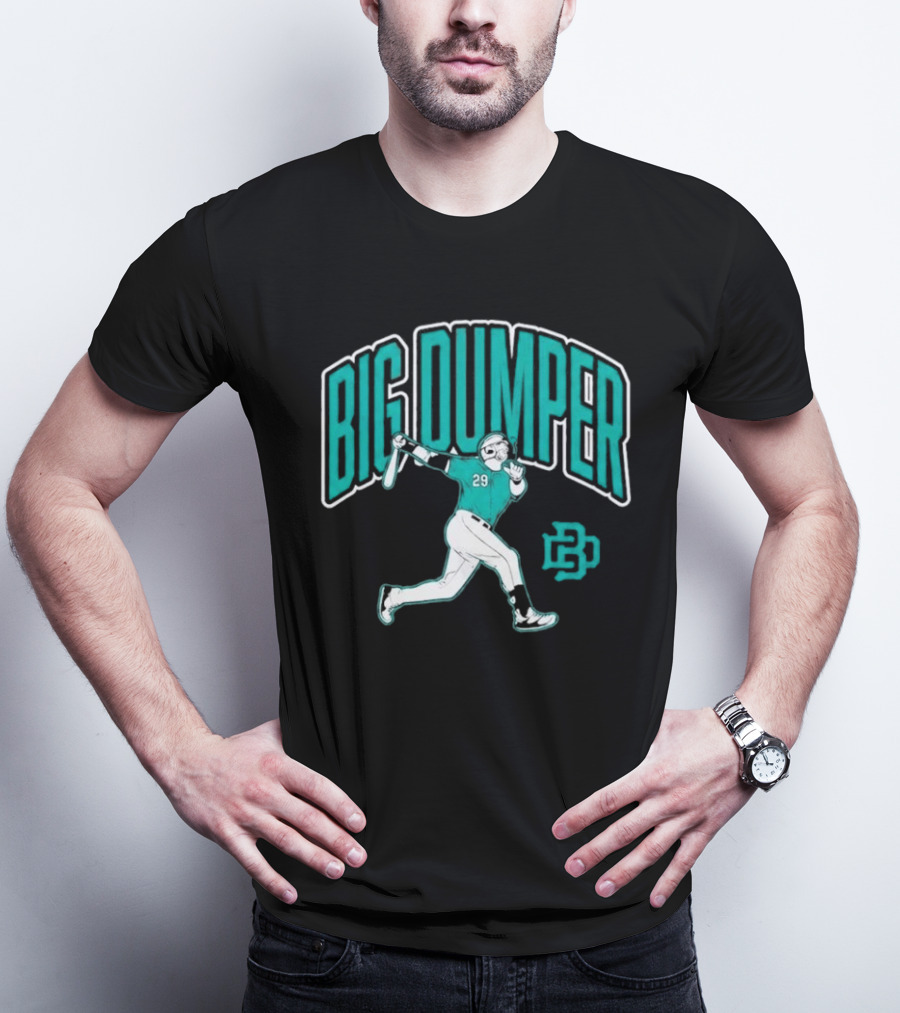 Big Dumper Baseball Player 29 Moonshot T-Shirt