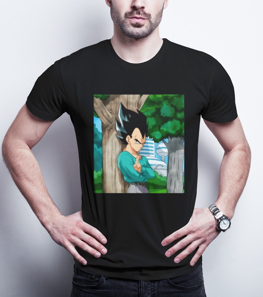 Dragon Ball Z Vegeta Farewell Scene Anime T-Shirt