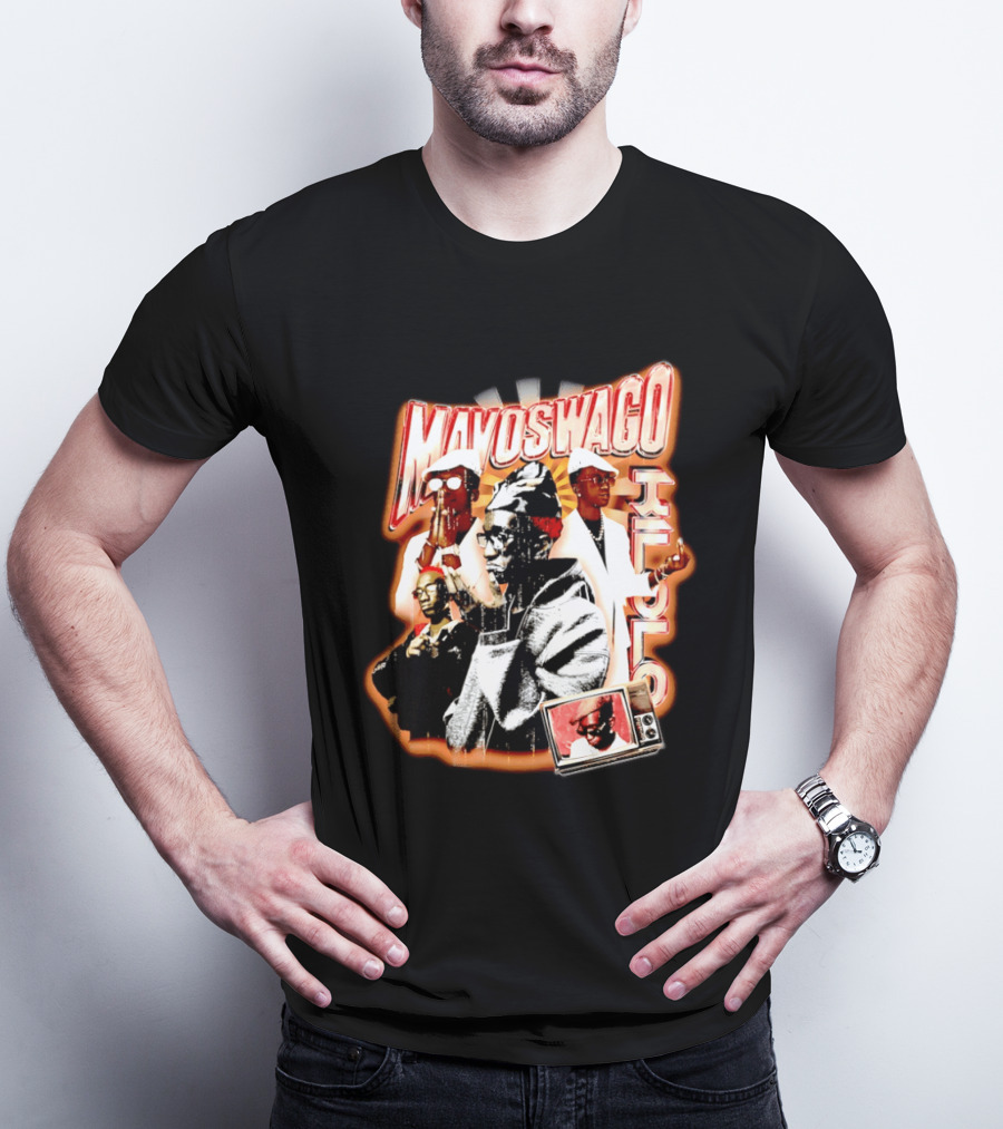 Mavoswago Klolo Retro TV Hip Hop T-Shirt