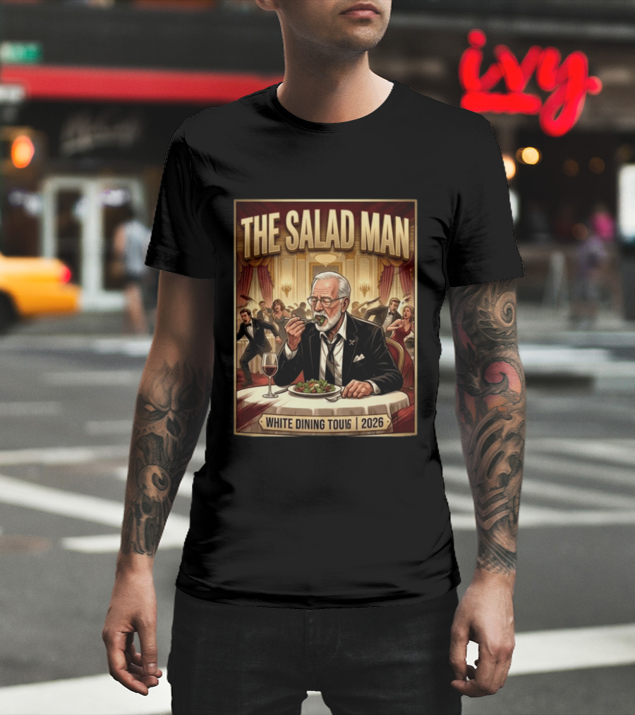 The Salad Man White Dining Tour 2026 T-Shirt