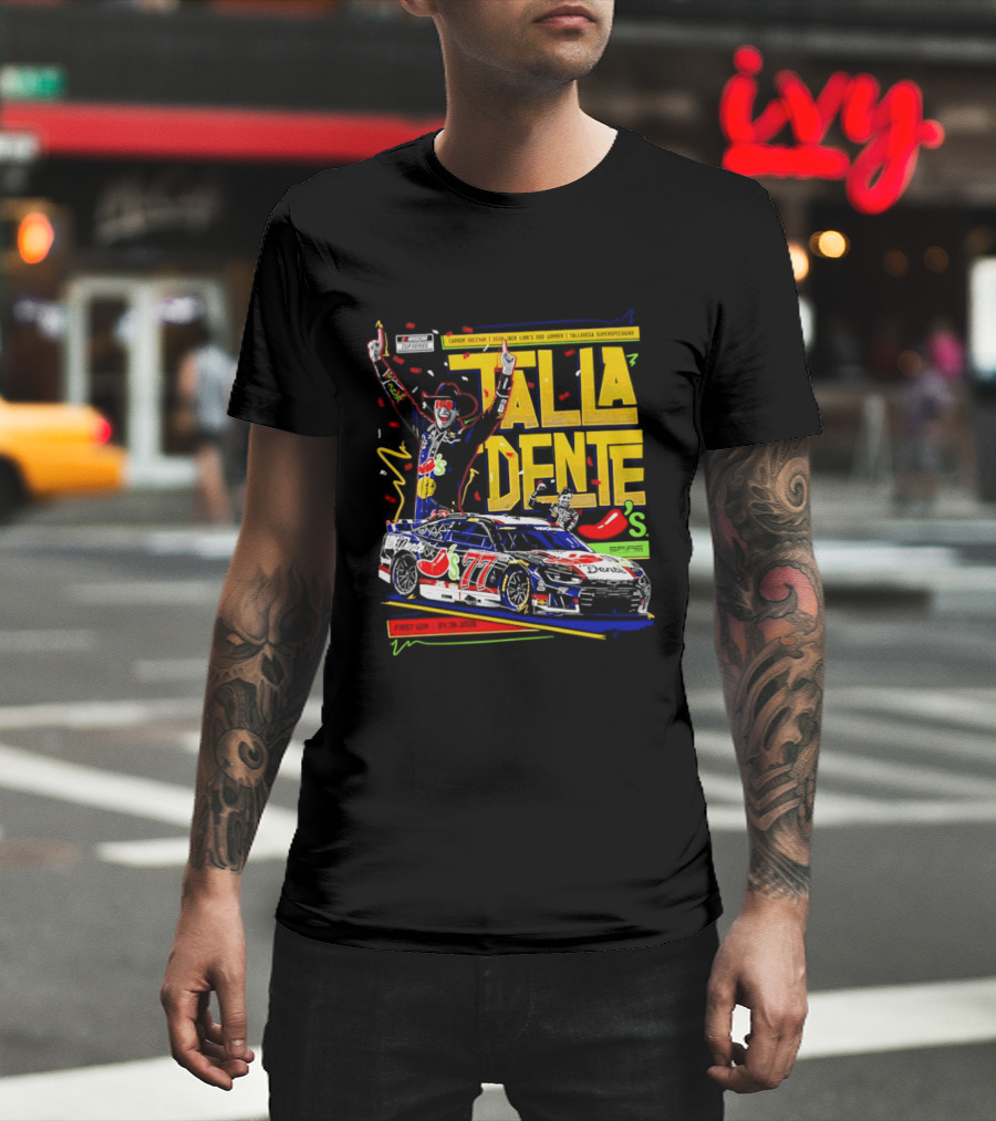 Carson Hocevar Talladega Superspeedway Victory Celebration $77 Jack Link's NASCAR Cup Series T-Shirt