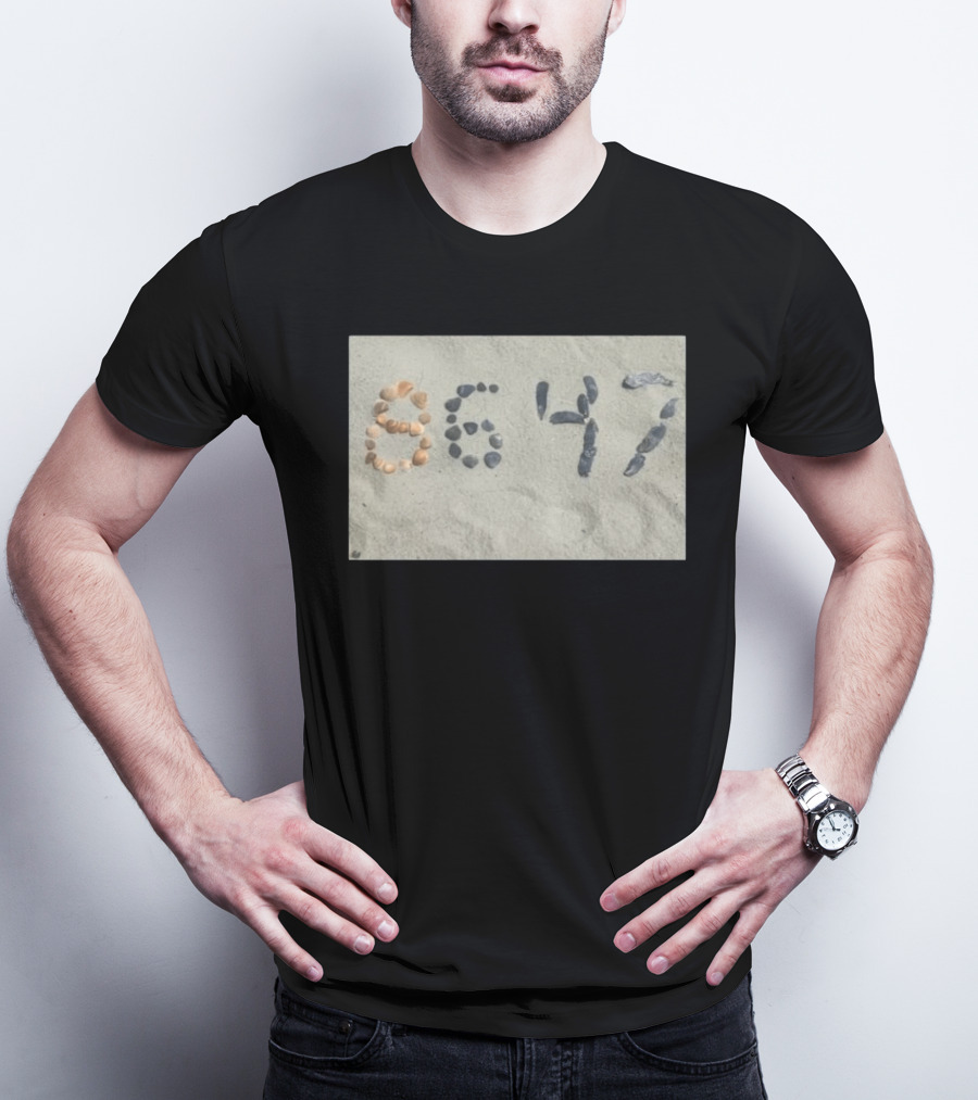 James Comey 8647 Beach Sand Seashell Pebble T-Shirt