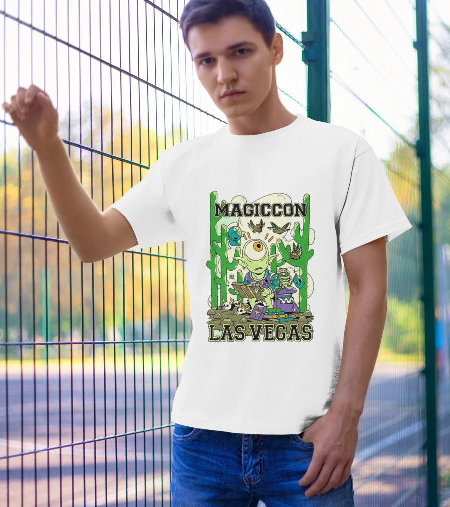Magiccon Las Vegas One Eyed Alien Cactus Adventure T-Shirt