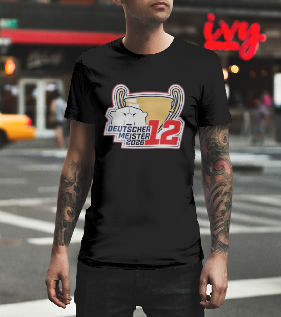 Eisbären Berlin Deutscher Meister Trophy 2026 12 T-Shirt