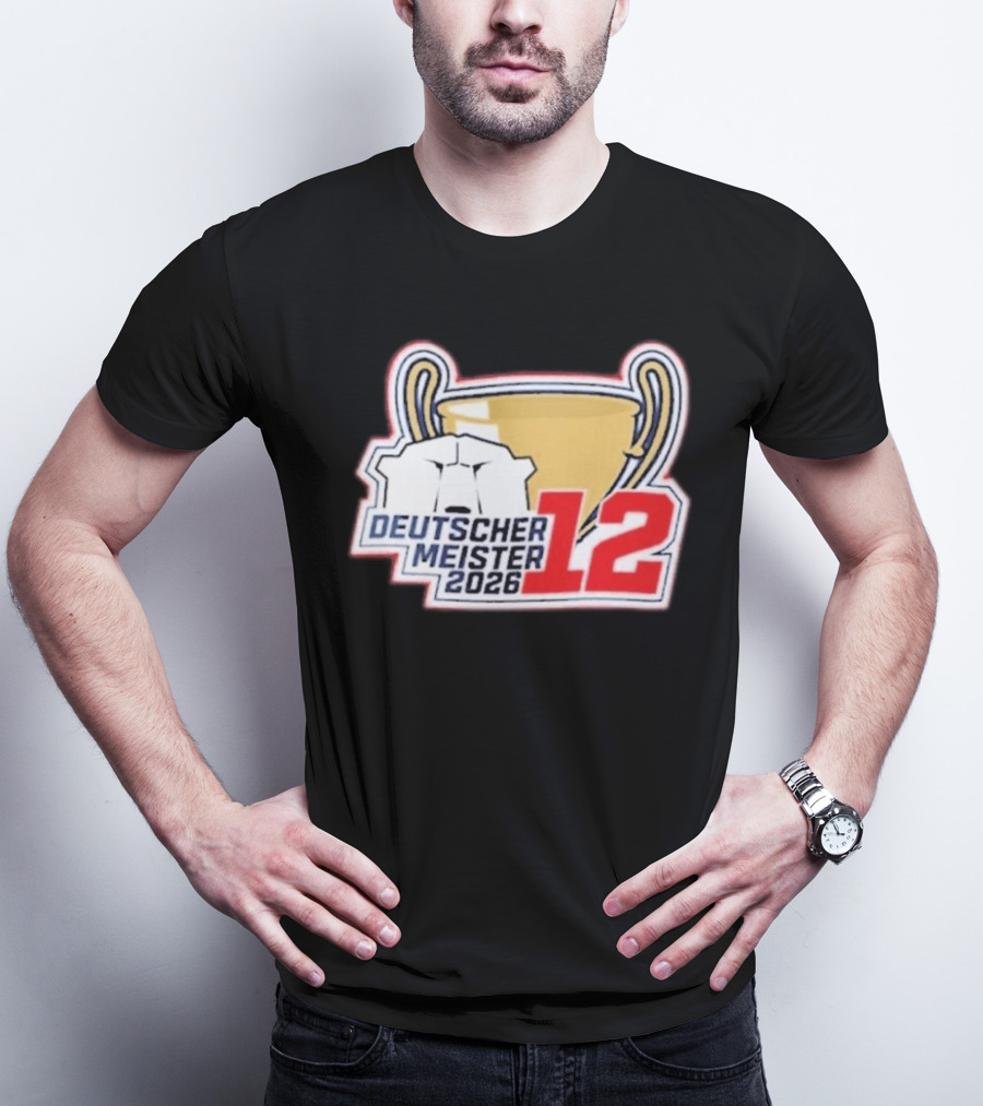 Eisbären Berlin Deutscher Meister Trophy 2026 12 T-Shirt