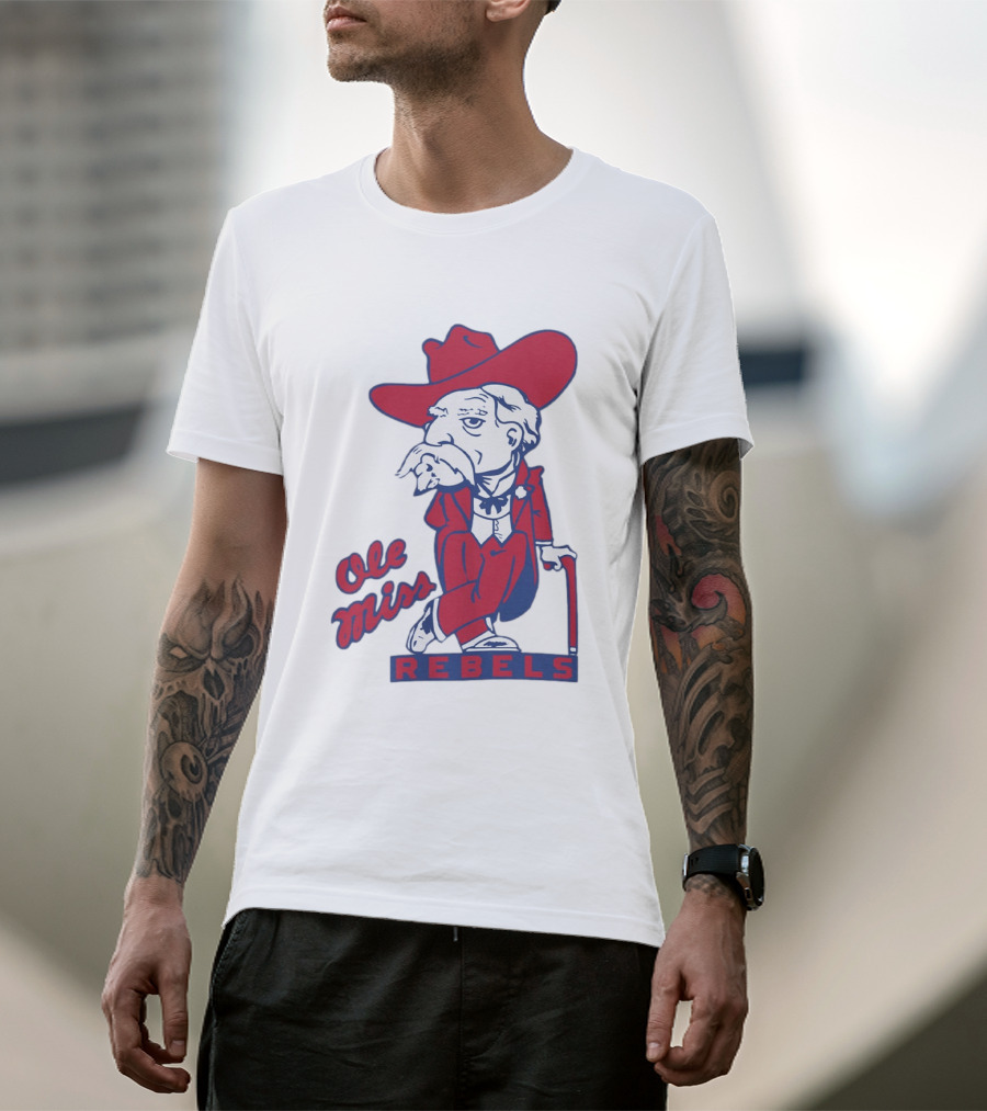 Ole Miss Rebels Colonel Reb T-Shirt