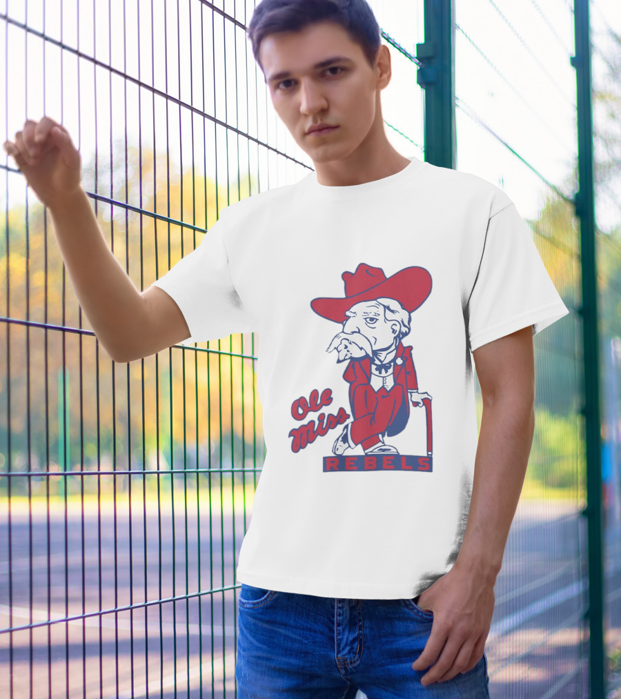 Ole Miss Rebels Colonel Reb T-Shirt