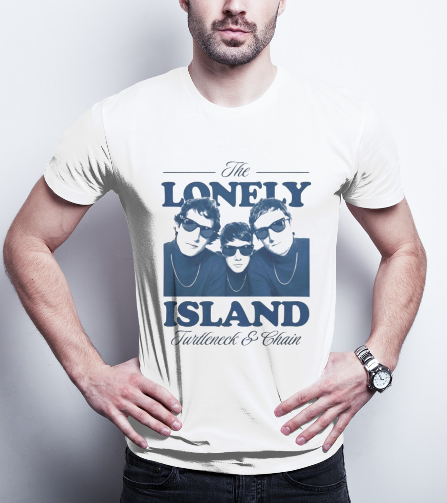The Lonely Island Turtleneck & Chain Trio Faces T-Shirt