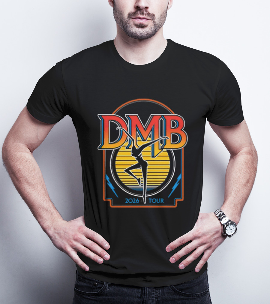 Dave Matthews Band DMB 2026 Tour Dancing Figure T-Shirt