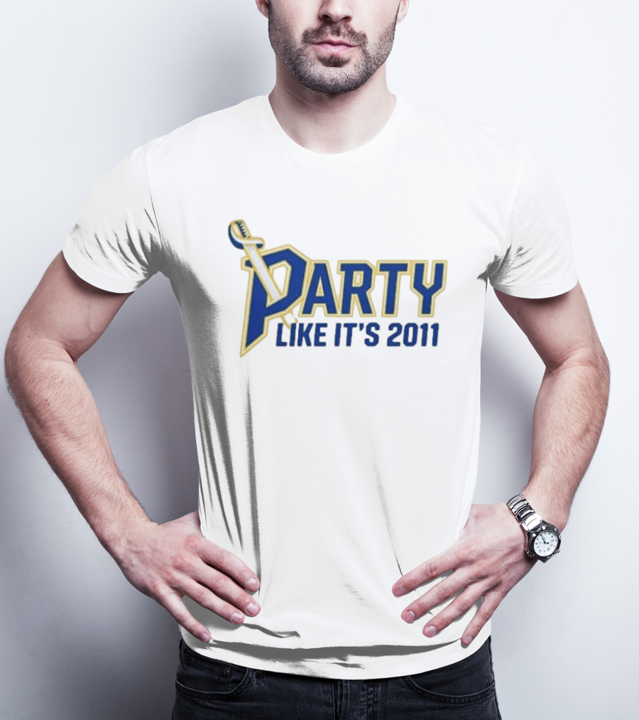 Buffalo Sabres Party Like It's 2011 Hockey Celebration T-Shirt