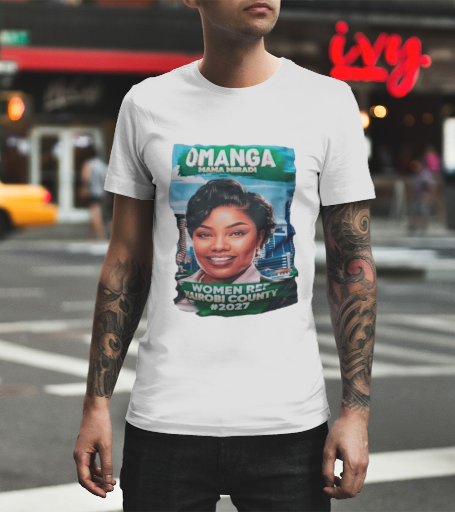 Omanga Mama Miradi Women Rep Nairobi County 2027 T-Shirt