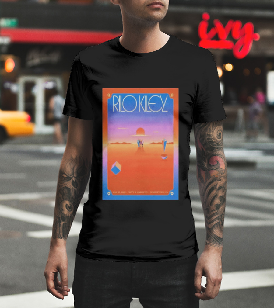 Rilo Kiley Pappy & Harriet's Pioneertown CA May 20 2026 T-Shirt
