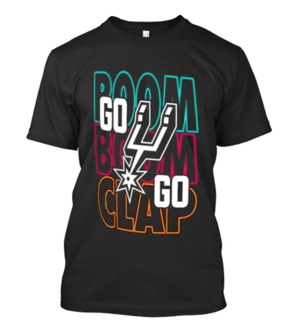 Go Spurs Boom Boom Clap Go Clap T-Shirt