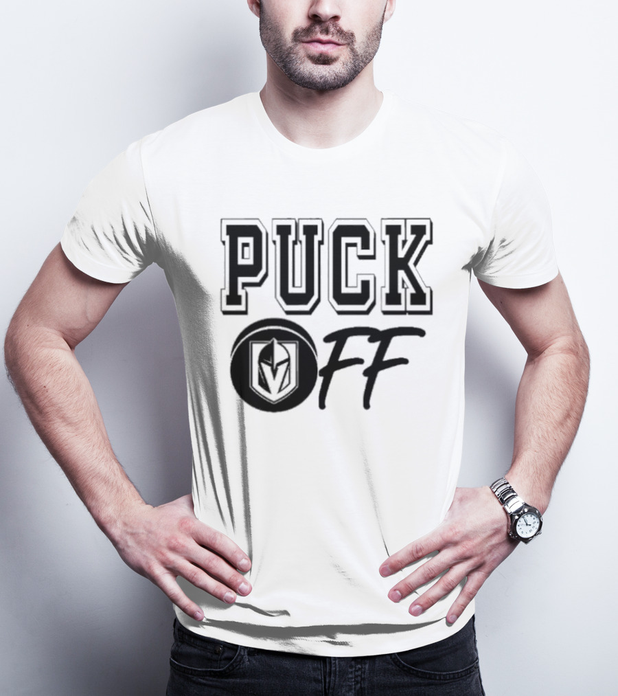 Vegas Golden Knights Puck Off Hockey Fan T-Shirt