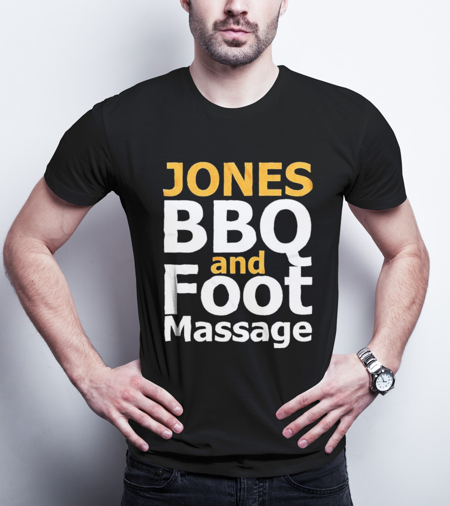 Jones BBQ And Foot Massage Viral Humor Comedy Sketch T-Shirt