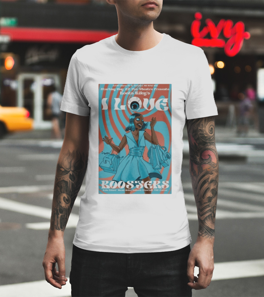 Boots Riley's I Love Boosters Starting May 22 Fox Theatre Presents T-Shirt