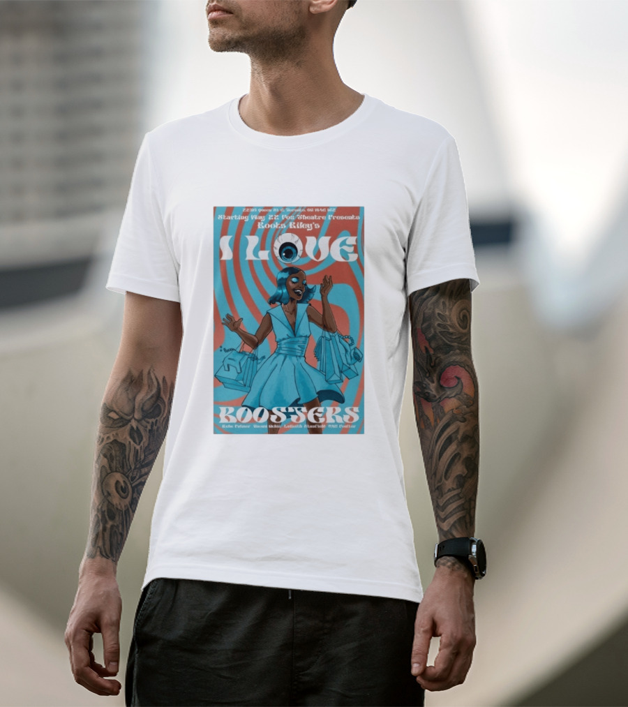 Boots Riley's I Love Boosters Starting May 22 Fox Theatre Presents T-Shirt