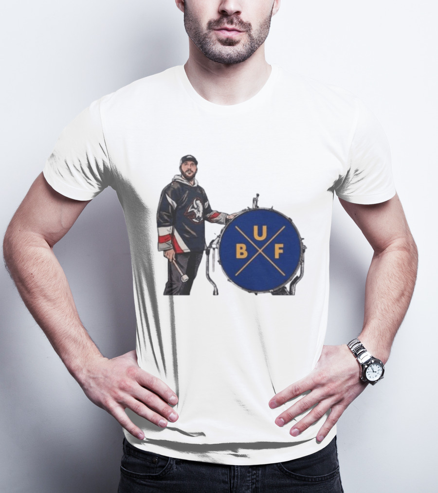 Buffalo Sabres Hockey Josh BUF Drum Team Spirit T-Shirt