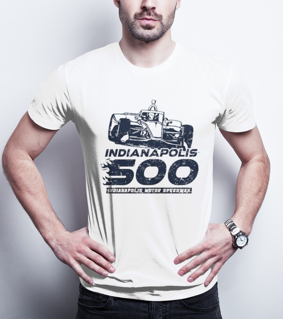 Indianapolis 500 Indianapolis Motor Speedway Racing Car T-Shirt