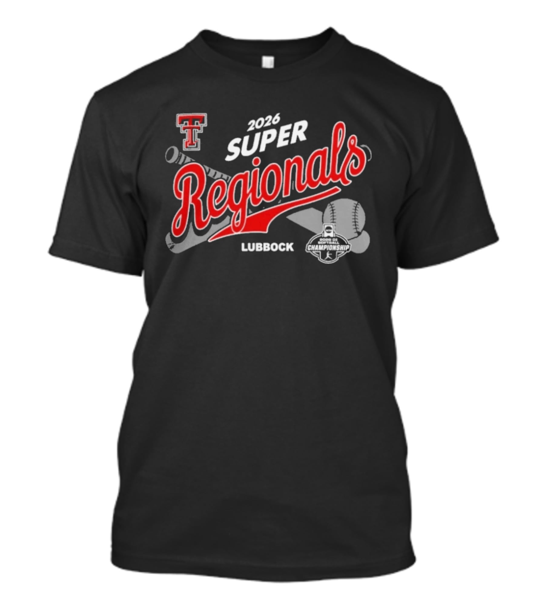 Texas Tech Red Raiders 2026 Super Regionals Lubbock T-Shirt