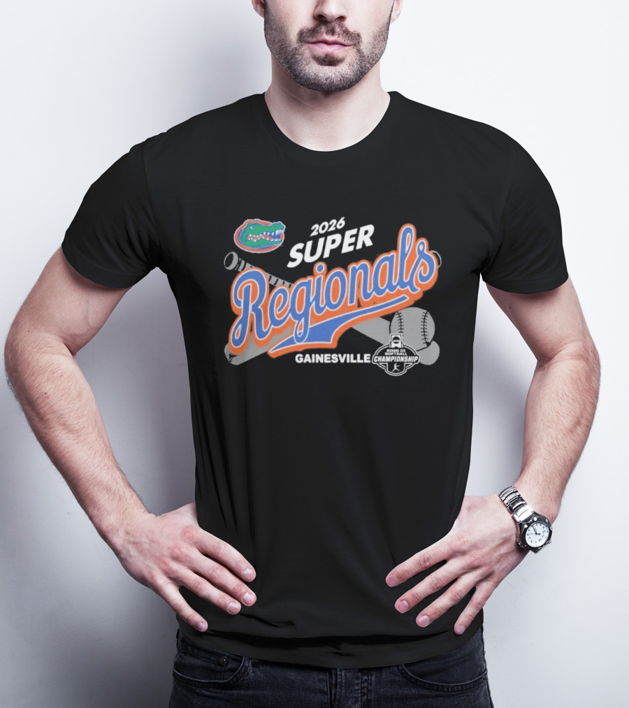 University Of Florida 2026 Gainesville Softball Super Regionals T-Shirt