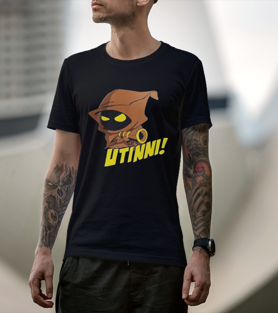 Utinni Jawa With Hood And Blaster T-Shirt