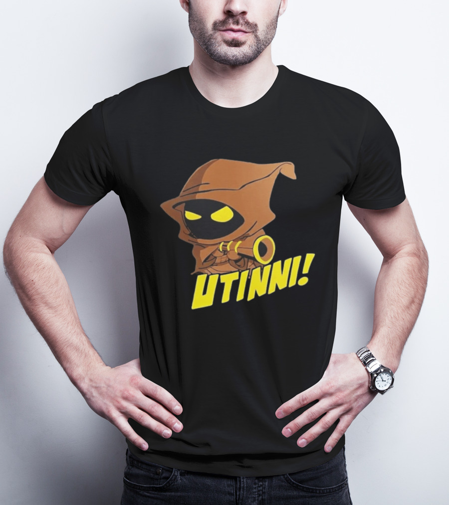 Utinni Jawa With Hood And Blaster T-Shirt