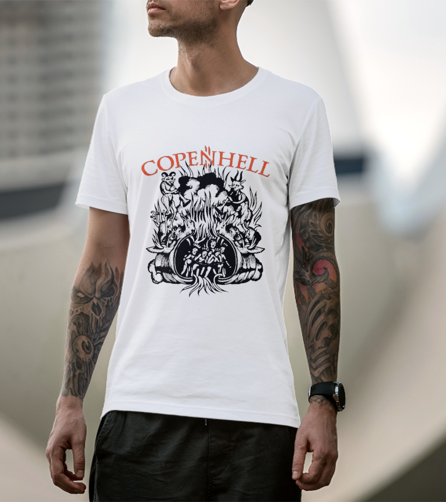 Copenhell Festival 2026 Copenhagen Denmark 24 To 27 June Ye Olde Hell T-Shirt