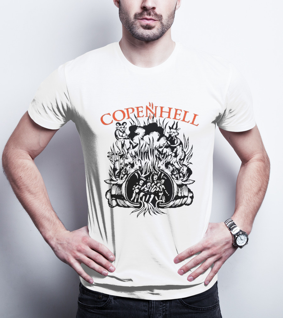 Copenhell Festival 2026 Copenhagen Denmark 24 To 27 June Ye Olde Hell T-Shirt