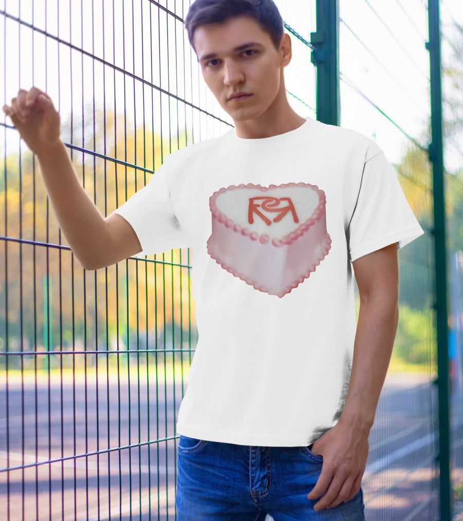 Rosalia Rr Heart Cake Merch T-Shirt