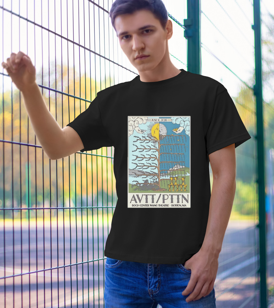 June 10 2026 AVTT PTTN Boch Center Wang Theatre Boston MA Concert T-Shirt