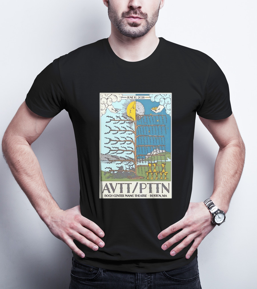 June 10 2026 AVTT PTTN Boch Center Wang Theatre Boston MA Concert T-Shirt