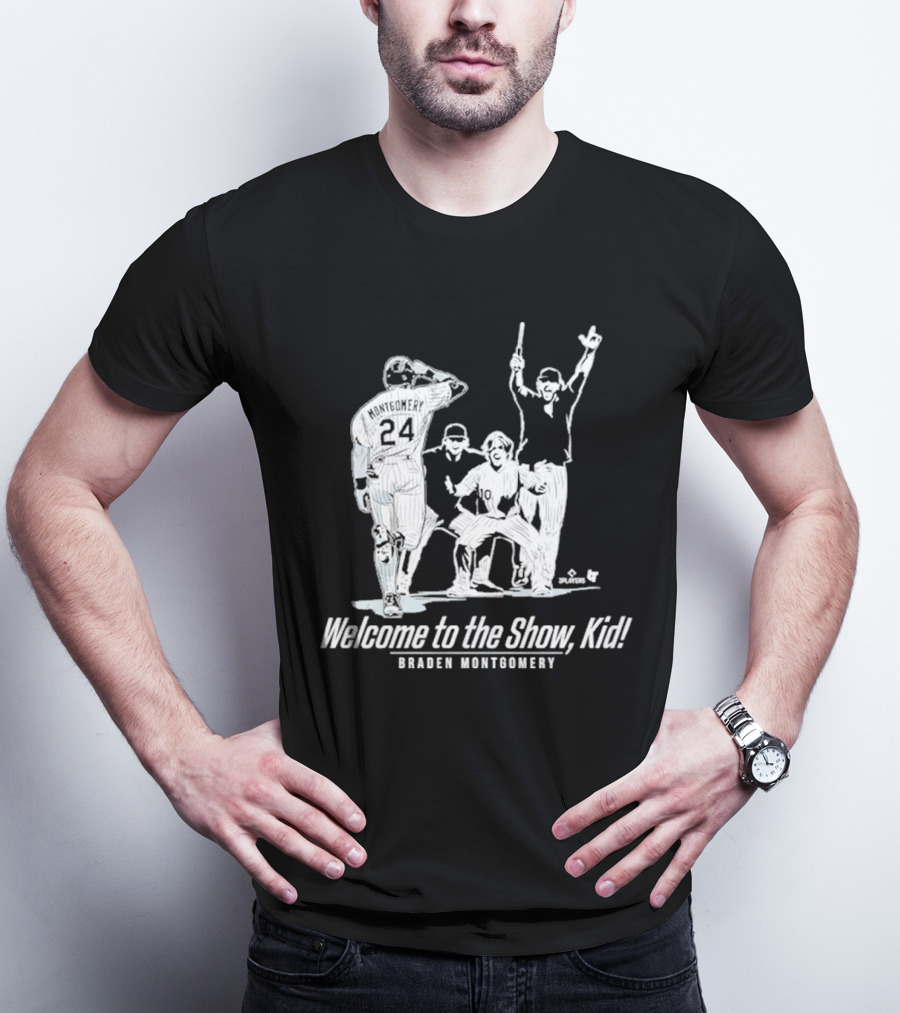 Braden Montgomery Welcome To The Show Kid Baseball 24 T-Shirt