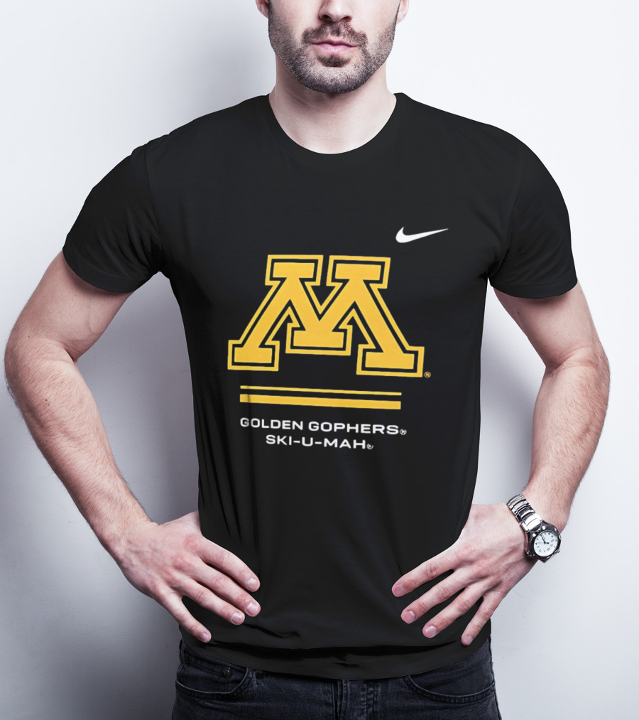 Minnesota Golden Gophers M Ski U Mah Nike T-Shirt