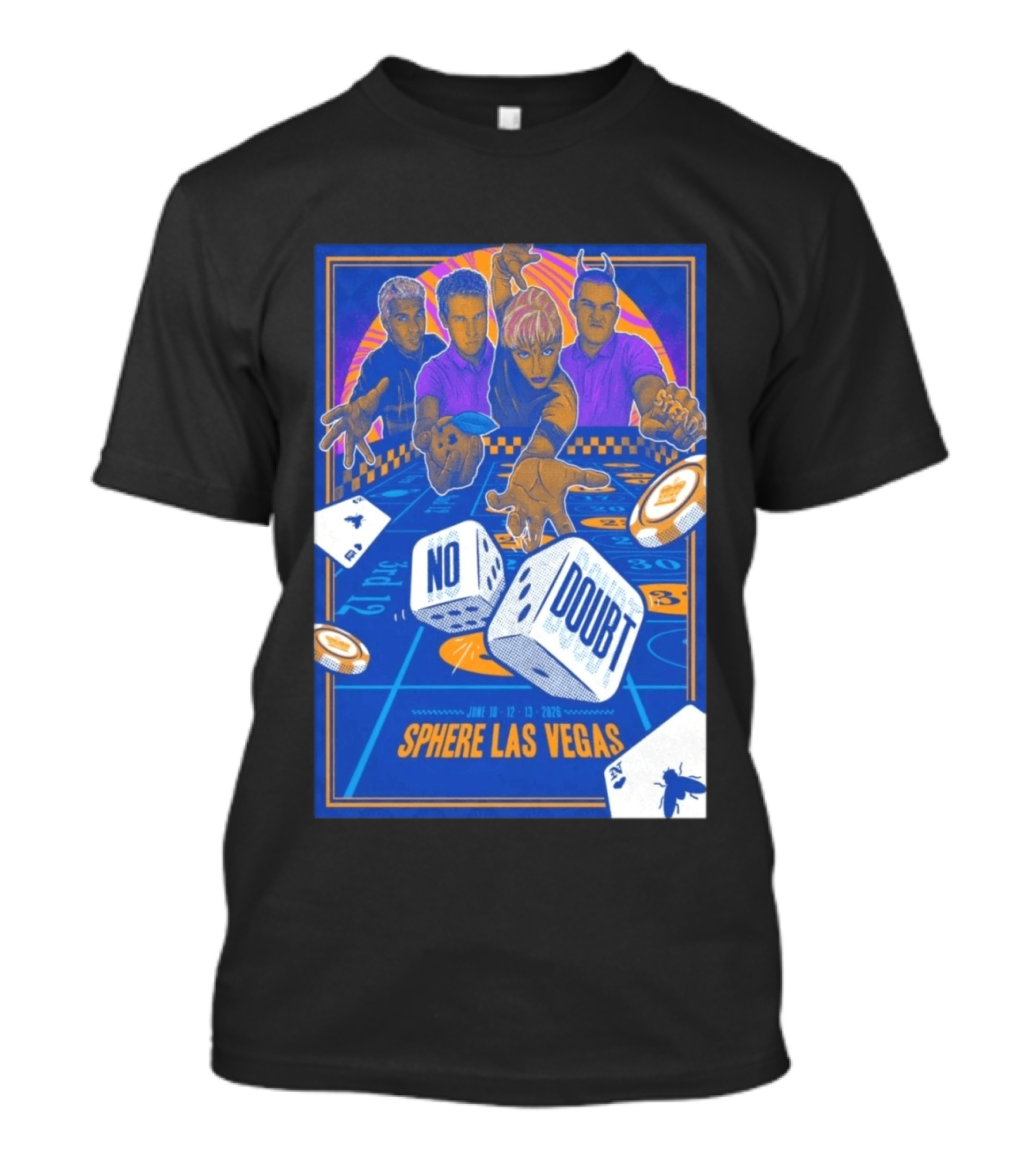 No Doubt June 10 12 13 2026 Sphere Las Vegas Casino T-Shirt