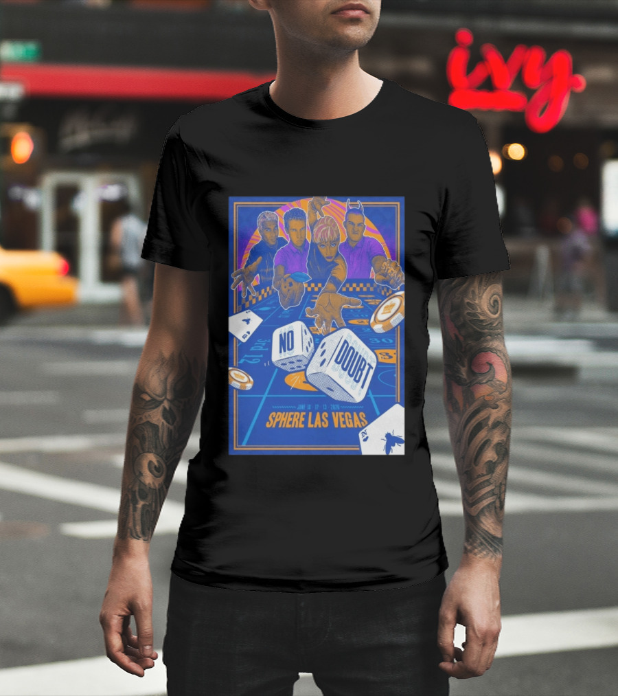 No Doubt June 10 12 13 2026 Sphere Las Vegas Casino T-Shirt