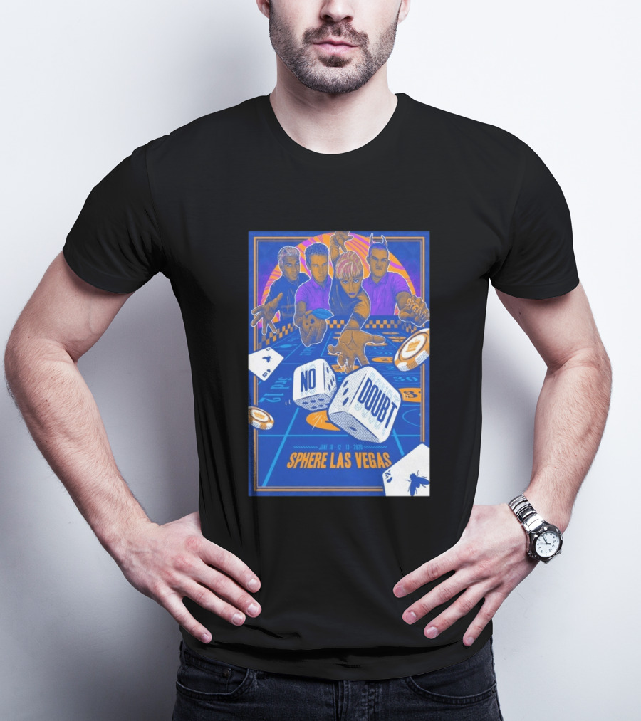 No Doubt June 10 12 13 2026 Sphere Las Vegas Casino T-Shirt