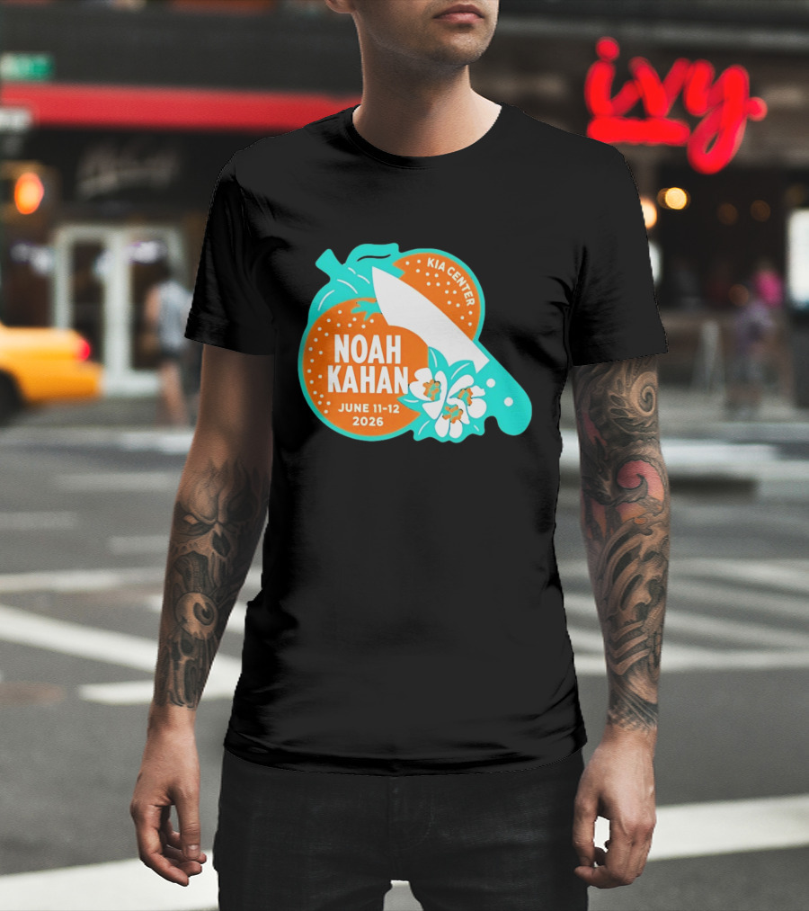 Noah Kahan June 11 12 2026 Kia Center Event Orlando FL T-Shirt