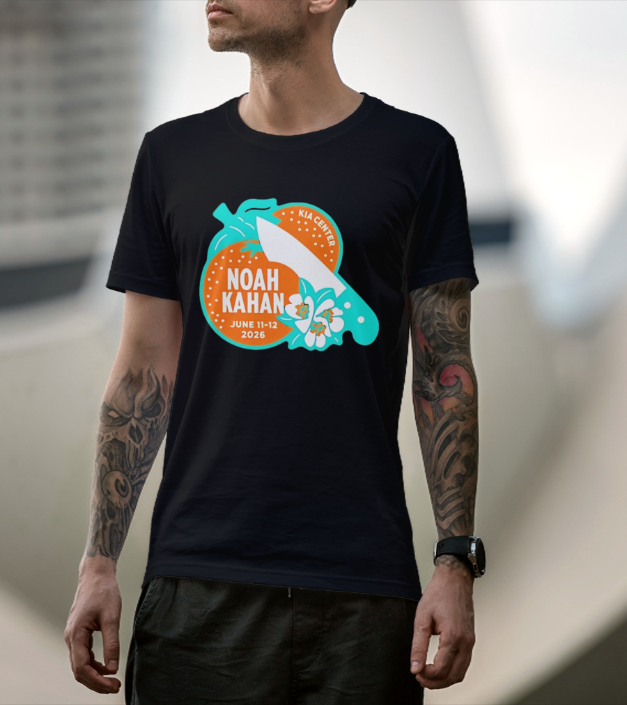 Noah Kahan June 11 12 2026 Kia Center Event Orlando FL T-Shirt