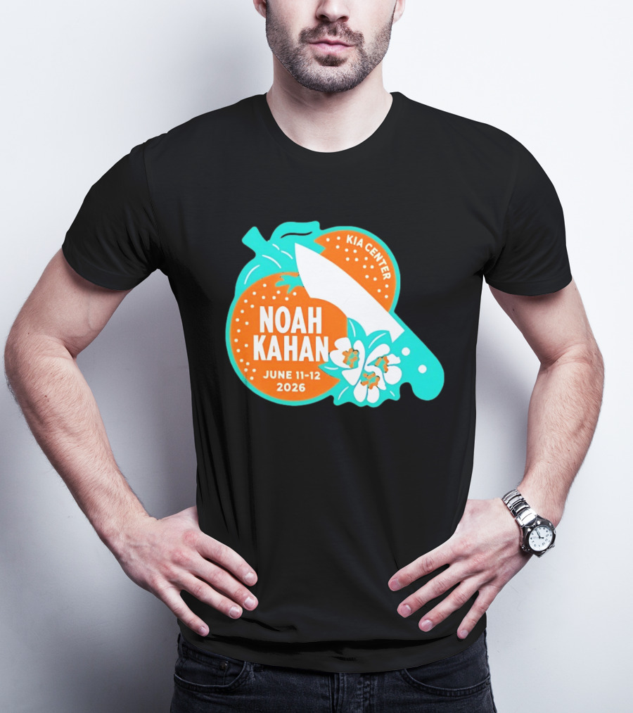Noah Kahan June 11 12 2026 Kia Center Event Orlando FL T-Shirt