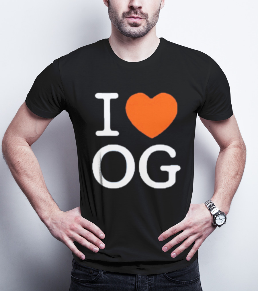 I Love OG Anunoby Orange Heart Knicks T-Shirt