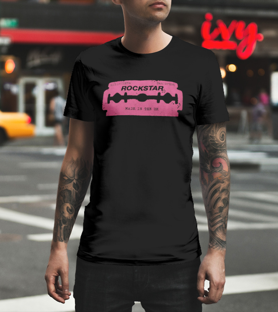 Rockstar Razor Blade Made In The UK T-Shirt
