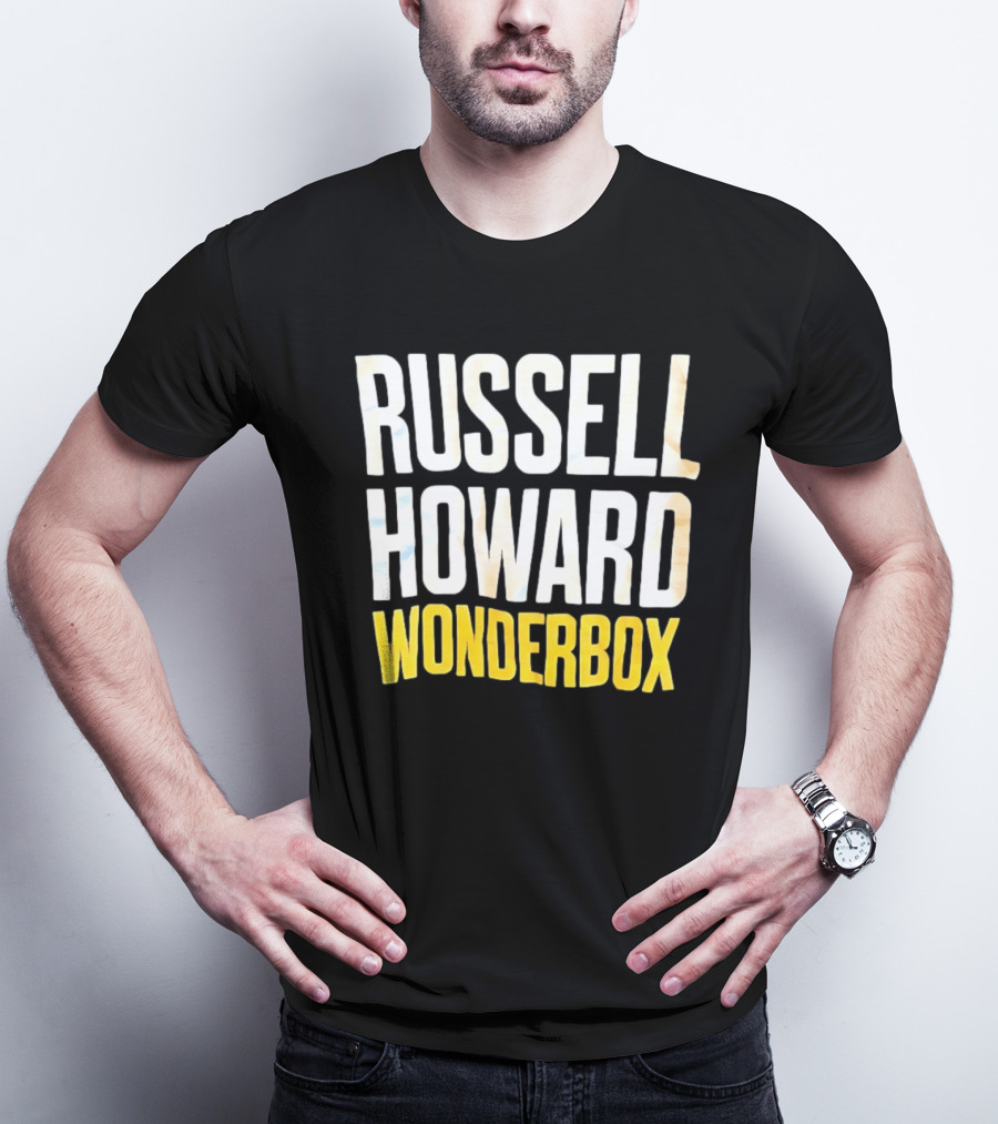 Russell Howard Wonderbox Comedy Tour Stand Up T-Shirt