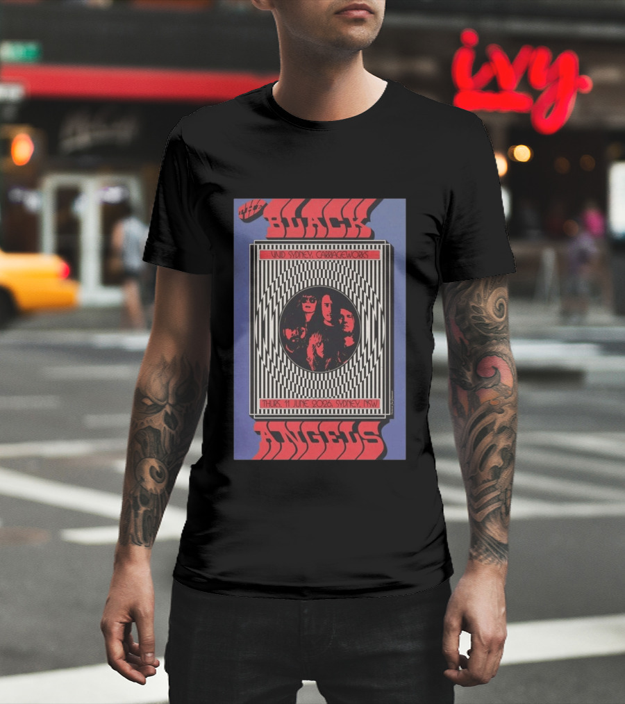 The Black Angels UNID Sydney Carriageworks 11 June 2026 NSW T-Shirt