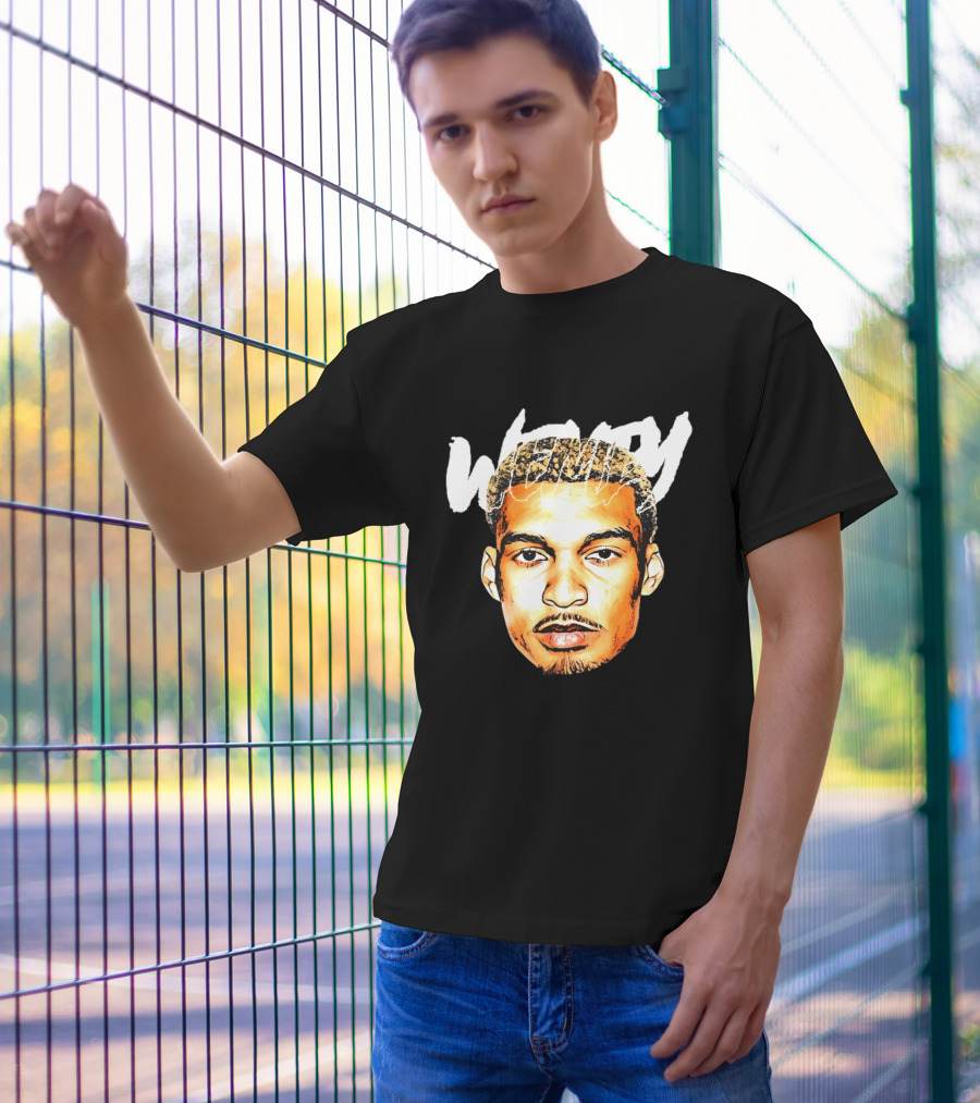 Victor Wenby Bold Basketball Star Big Head T-Shirt