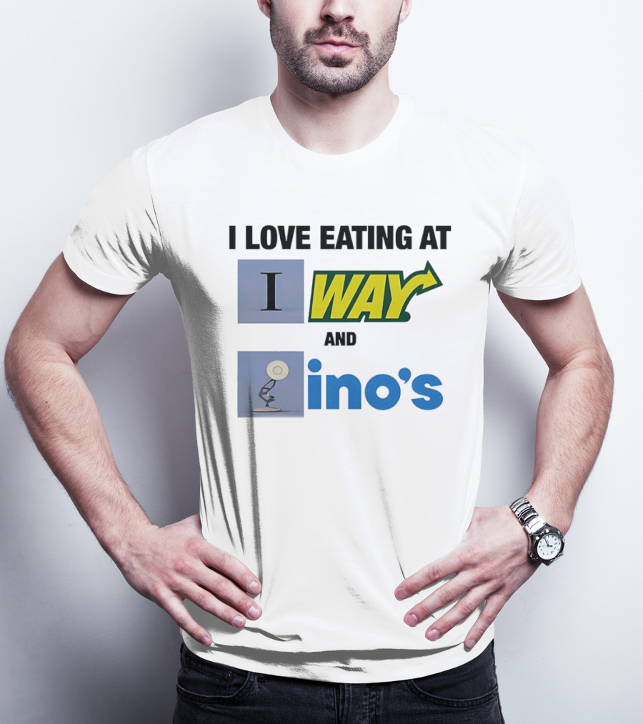 I Love Eating At IWAY And Ino's Lamp T-Shirt