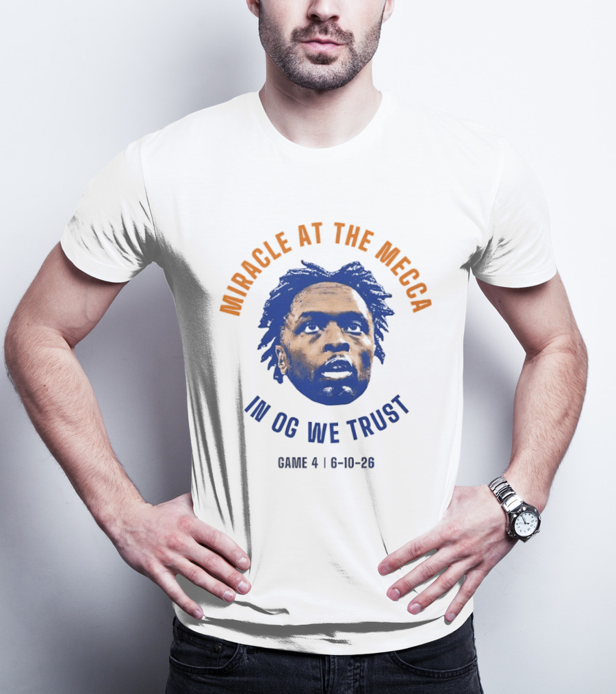 Miracle At The Mecca In OG We Trust Knicks Beat Spurs Game 4 6 10 26 T-Shirt